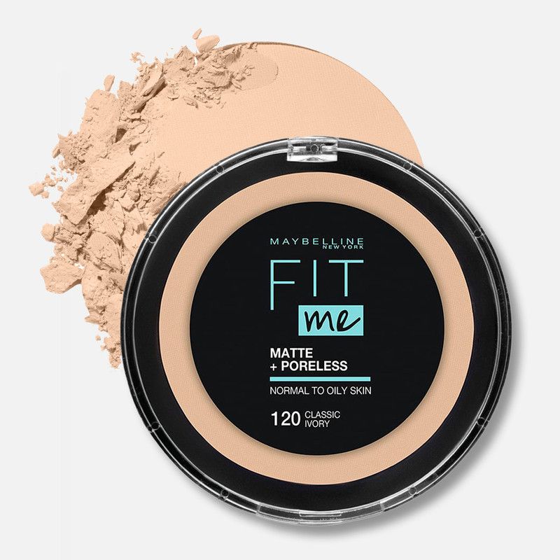 Buy Fit Me Matte + Poreless Pressed Powder - N 120 - Classic Ivory in ...